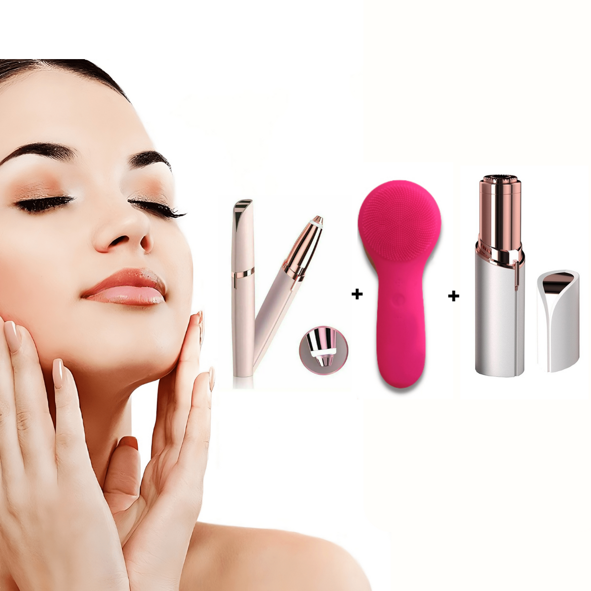 Bundle Visalux + Rasoio Viso + Rasoio Corpo – STRAY